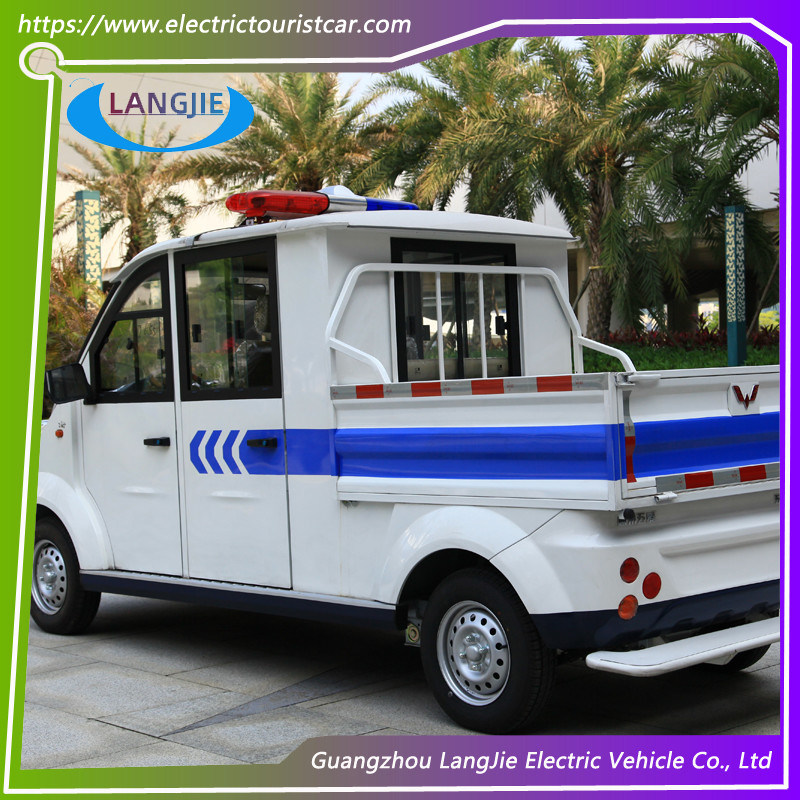 5 Seater Electric Patrol Car , Electric Powered Utility Carts With Big ...