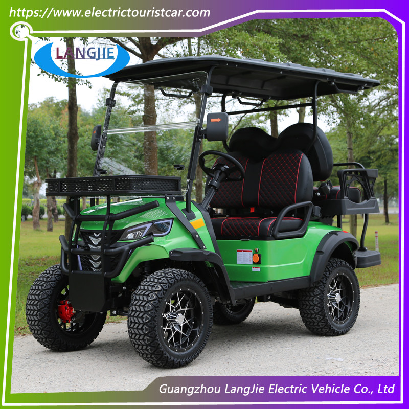 New Design Color Option Electric Golf Carts 4 Seater 48V Electric Club ...