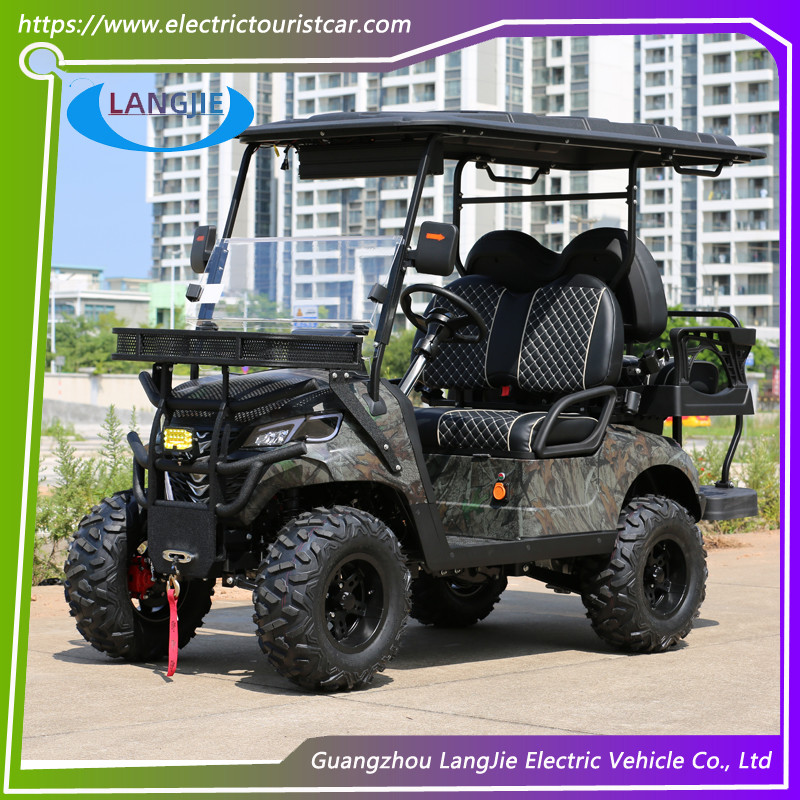 Customizable 4 Seat Electric Car Club Car Mini off Road Hunting ...