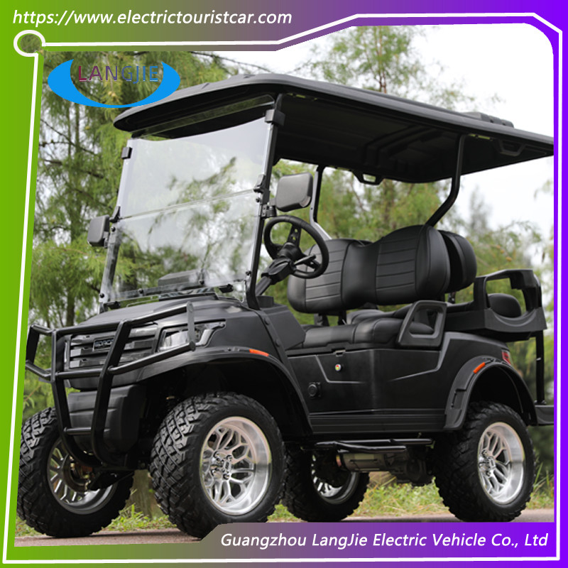 4 Persons Electric Golf Carts Free Maintain Battery Operated 48v ...
