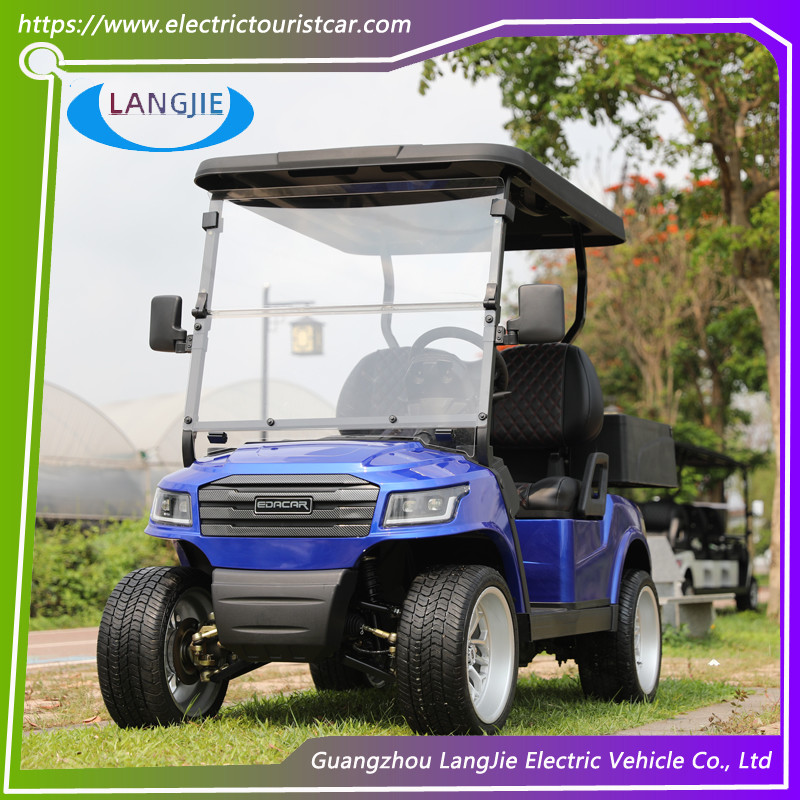 2 Seaters Electric Cargo Car Electric Utility Carts 48V 5KW With Bucket ...