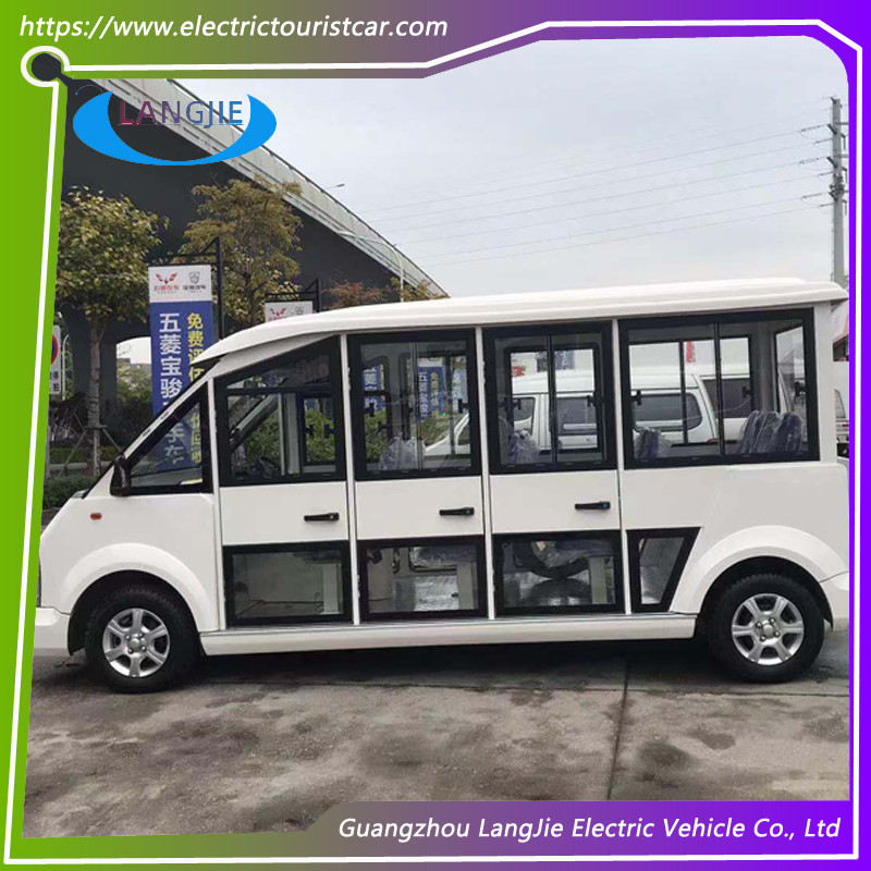 10 Seats Electric Car Tour Maintenance-Free Battery 72V Electric ...