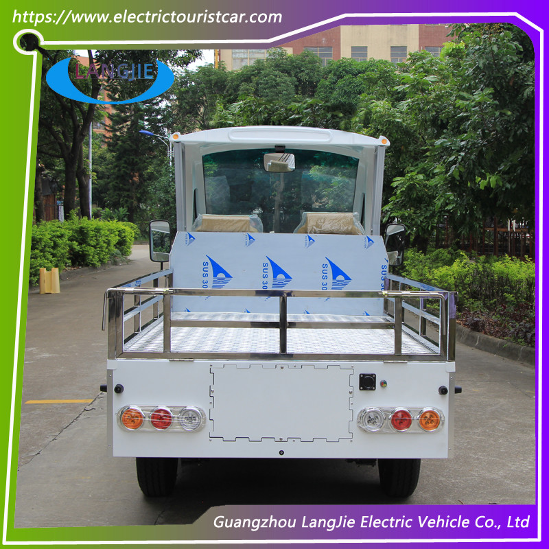 2 Seats Electric Cargo Vehicle AC Motor 48V Electric Cargo Vehicle With ...