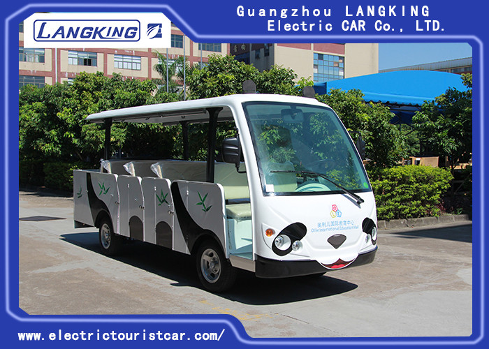 14 Seater Electric Shuttle Car Equipped With Effective Shock Absorb ...