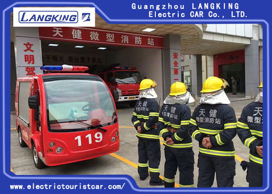 2 Seats Fire Engine Pumper Electri Freight Car With High Impact Fiber ...